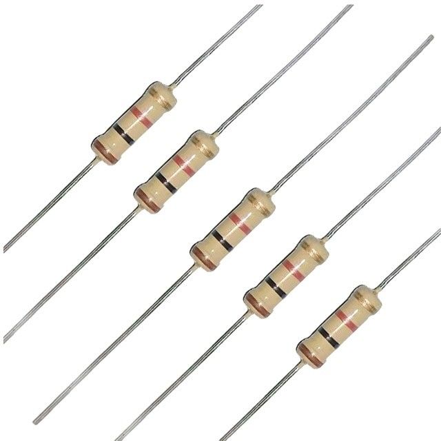 resistor color code 33m ohm carbon film resistor