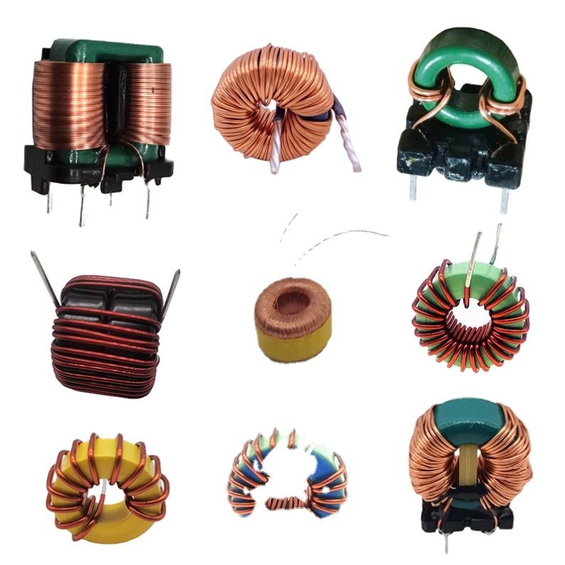 Flat Copper Wire Coil Toroid Choke Inductor Air Core Inductor For Power ...