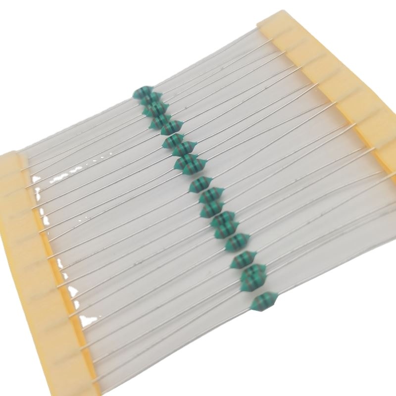 fixed lead inductor power inductor axial conformal coated color code ...